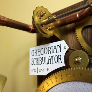 Gregorian Scribulator Date Writing Machine - Etsy