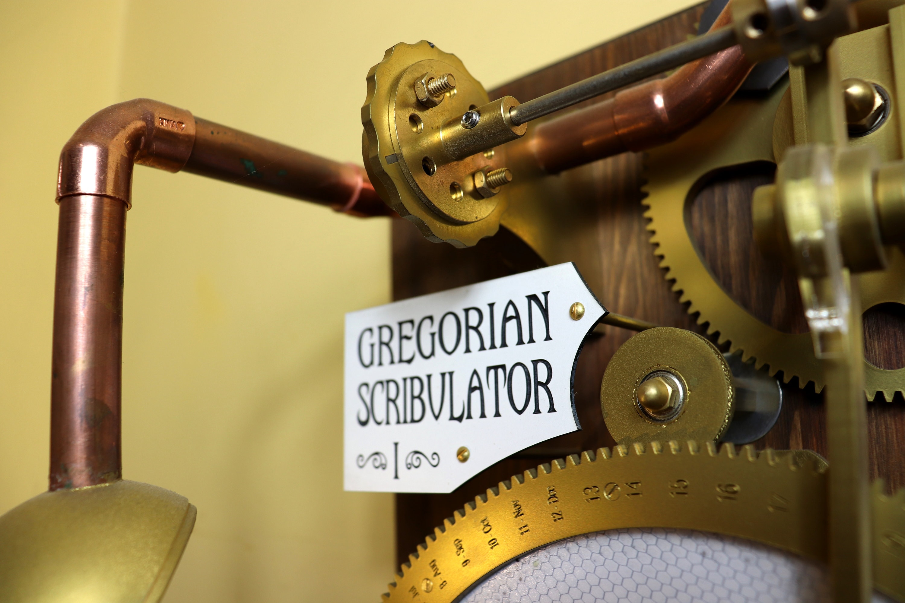 Gregorian Scribulator Date Writing Machine - Etsy