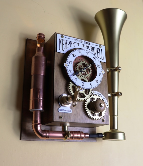 The Nempnett Thrubwell Steampunk Kitchen Timer Kit | Etsy Canada