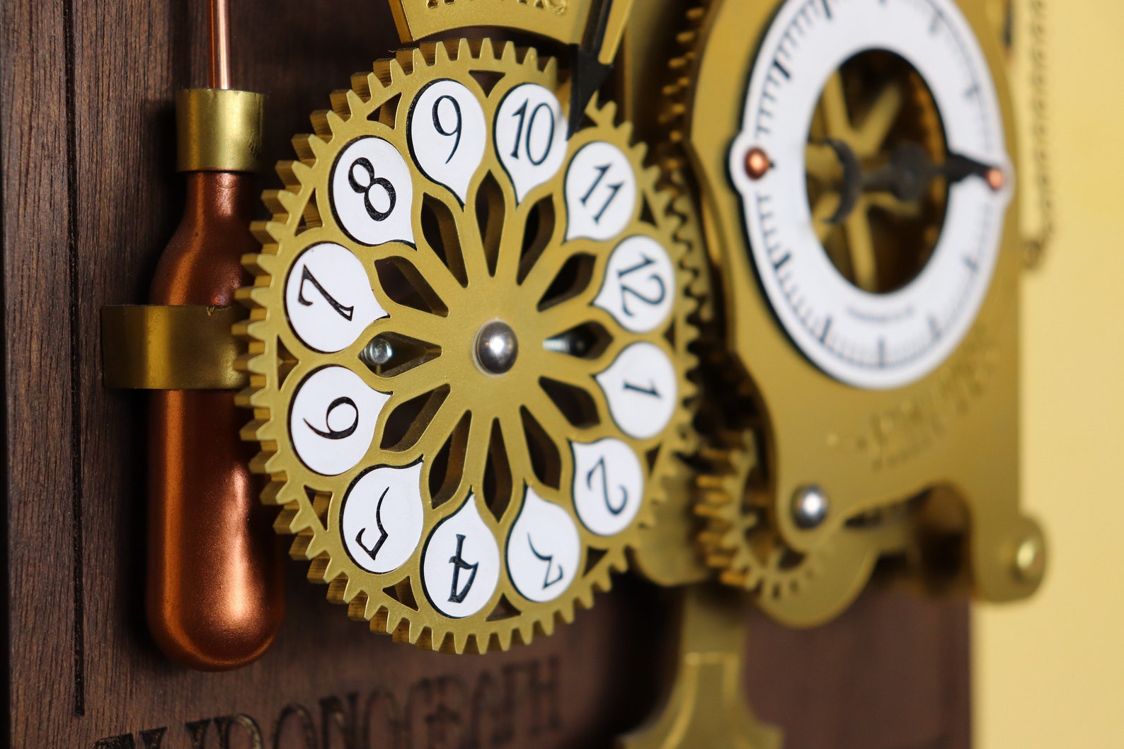 Chronograph Steampunk Clock - Etsy