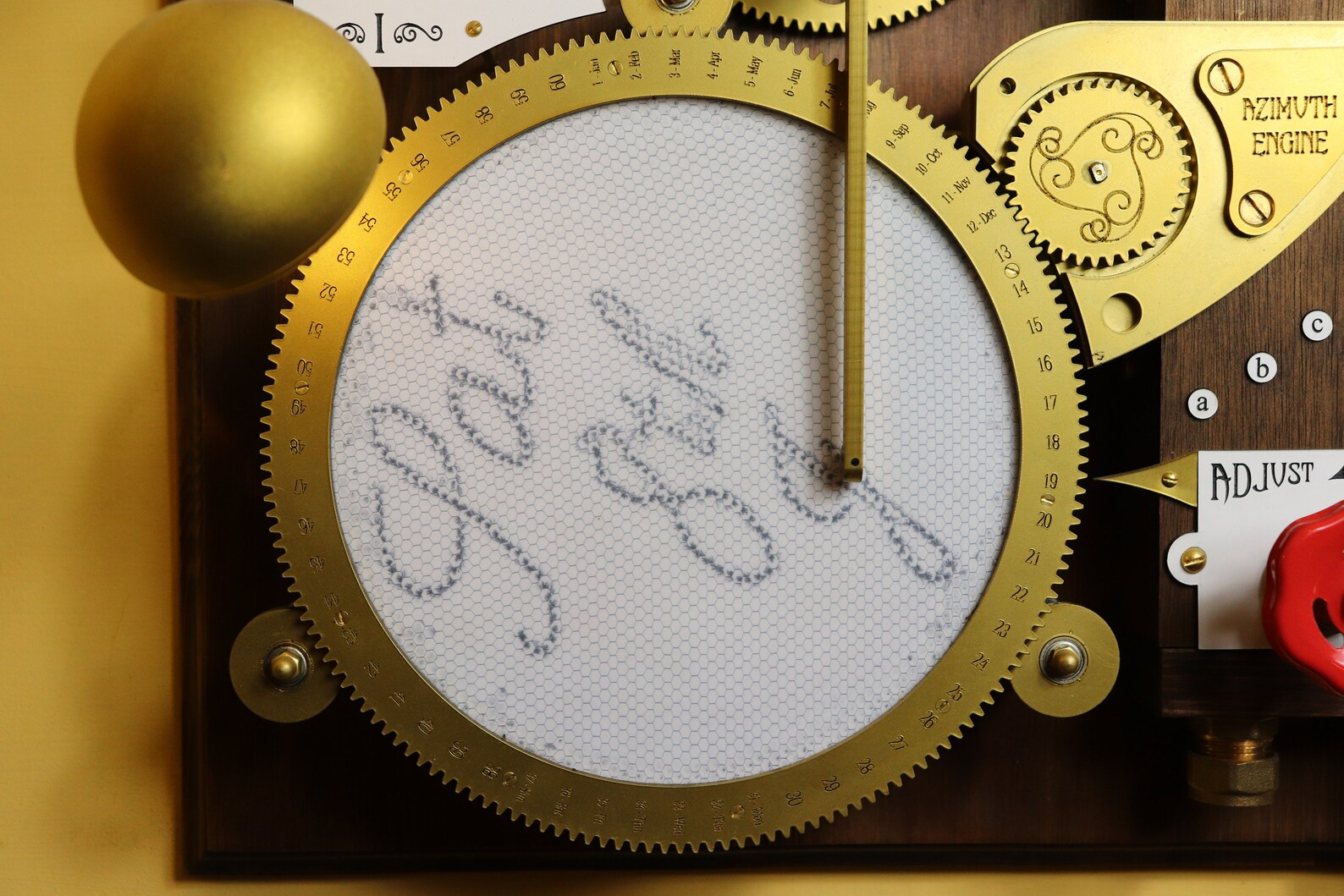 Gregorian Scribulator Date Writing Machine - Etsy