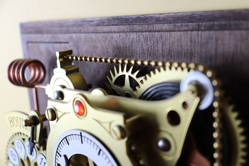 Chronograph Steampunk Clock - Etsy