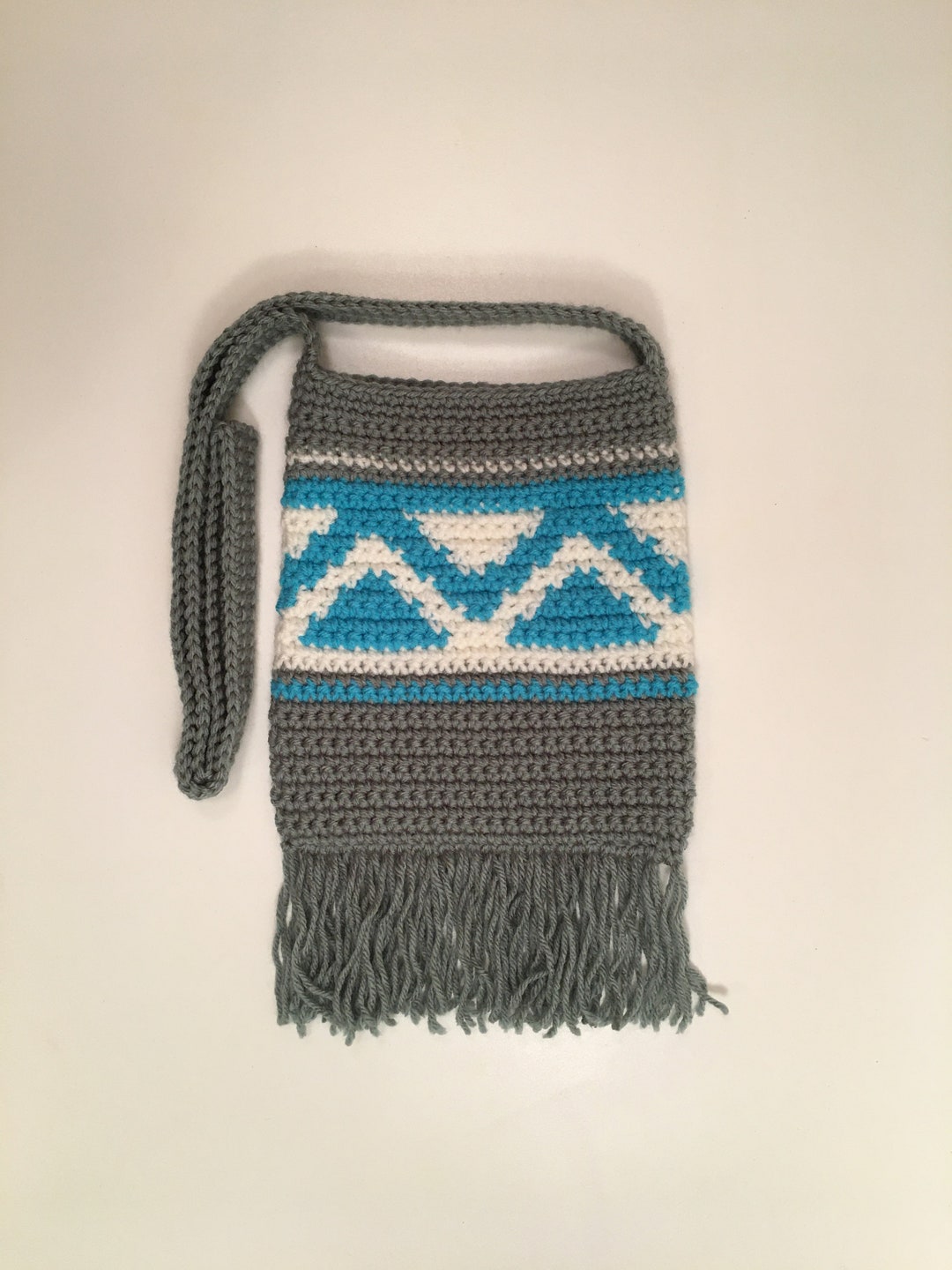 Crochet Aztec Boho Bag Pattern - Etsy