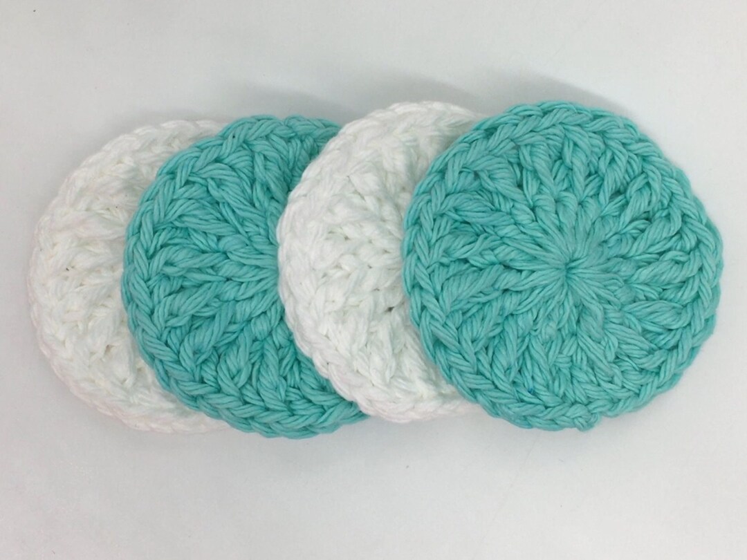 Crochet Textured Facial Rounds | Facial Scrubbies | Crochet Facial ...
