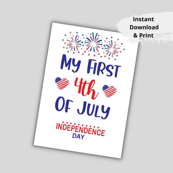 Independence Day Cards - Etsy