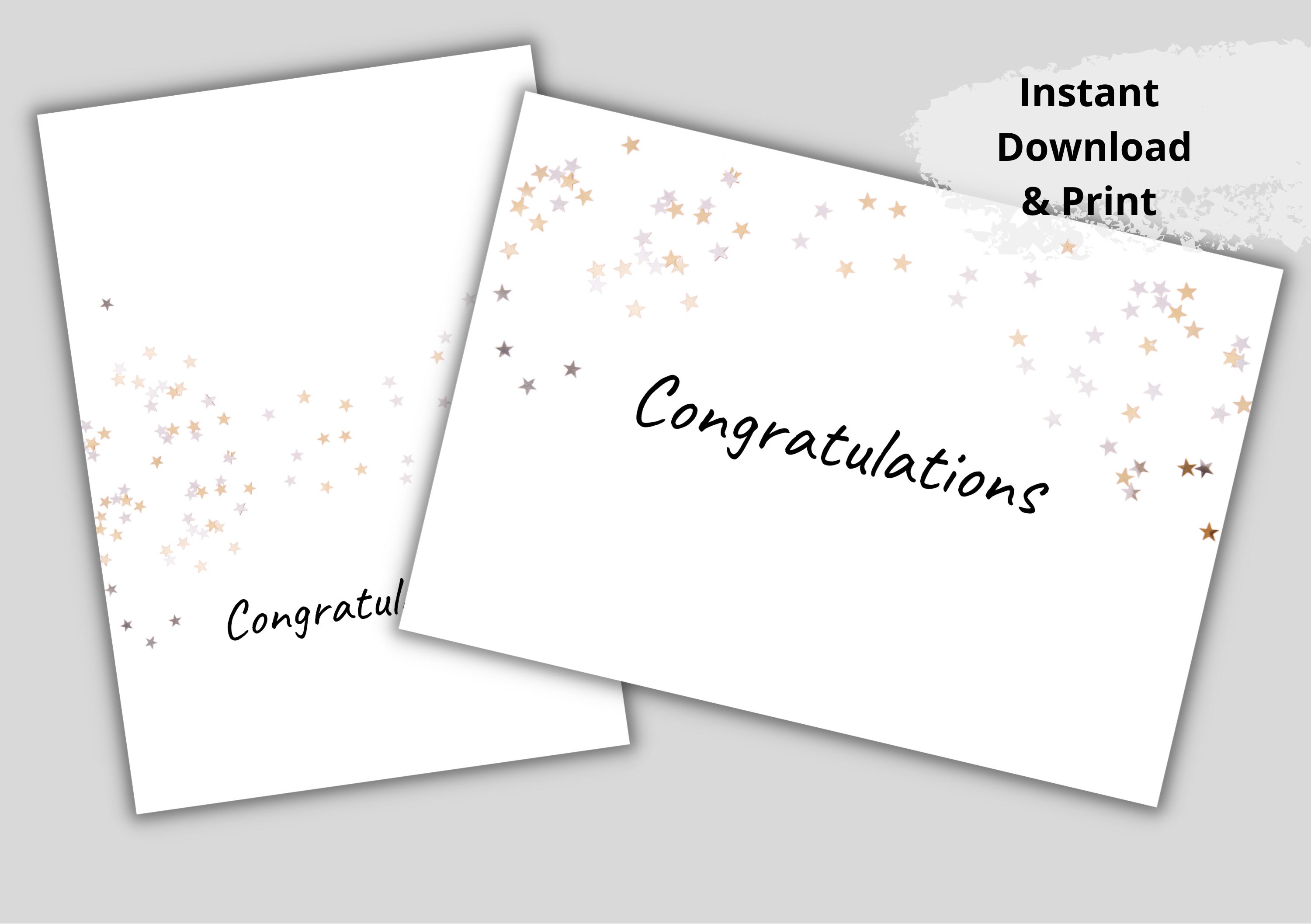 Printable Congratulations Card. Graduation Card. Card Template. Card to ...