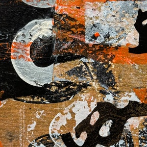 Monoprint Collage Etsy