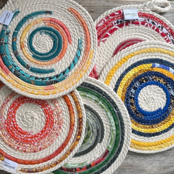Blue Trivet - Etsy