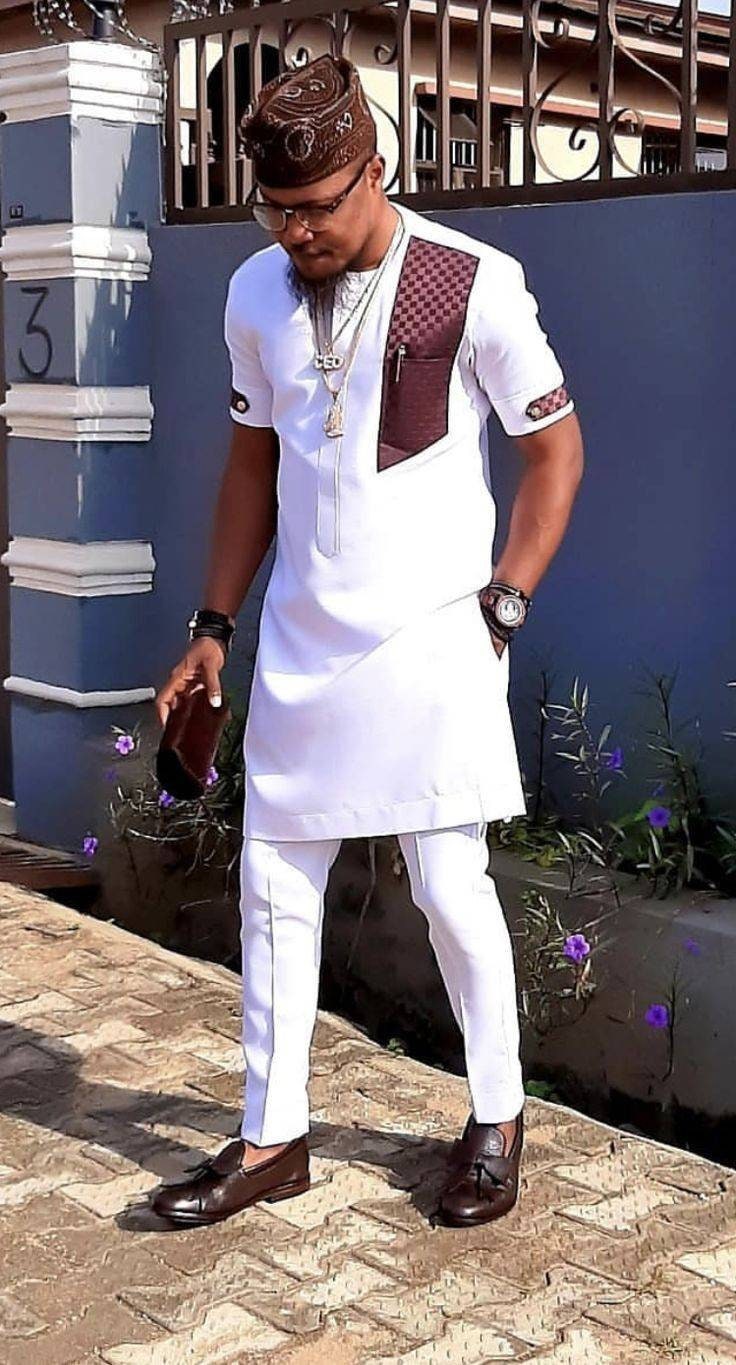 African Men's Clothing / African Fashion/ Wedding Suit/dashiki ...