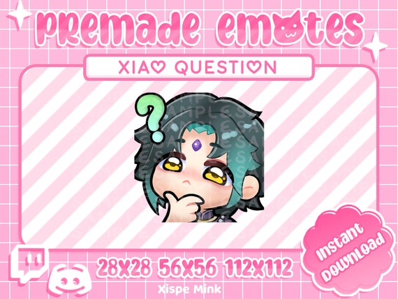 Xiao Genshin Impact Emote | Etsy