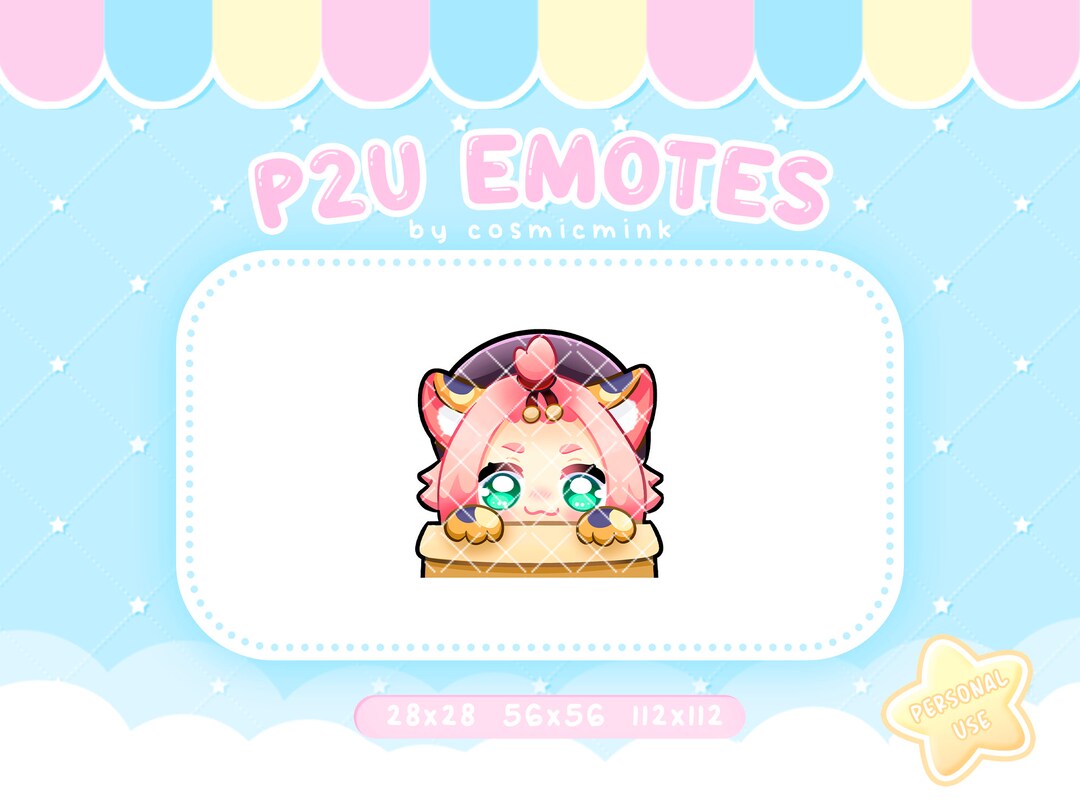 Diona Box Emote Genshin Impact - Etsy