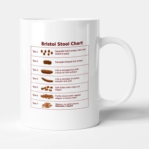 Bristol Stool Chart - Poo Scale Funny Nurse Gift Mug - Etsy