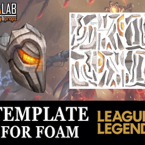 Viktor Armor Pieces Pepakura - PDF & PDO Foam Templates for Cosplay ...