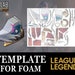 Arcane Jinx Fishbones Pepakura - PDF & PDO Foam Templates for Cosplay ...