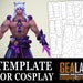 Star Guardian Senna Hand Cannon Blueprint Template Weapon - Etsy