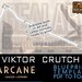 Arcane Viktor Crutch - Blueprint Template for Cosplay (lol League of ...
