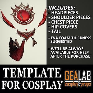 Immortalized Legend Ahri (form 3) Pepakura - PDF and PDO Templates for ...