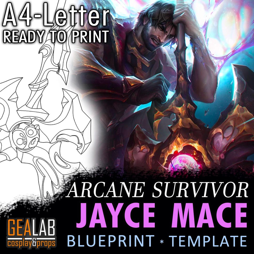 NEW Survivor Jayce Mace - Arcane Season 2 - Blueprint Template for ...