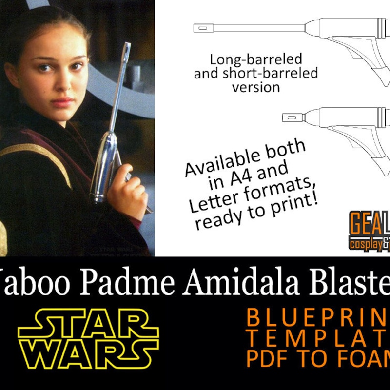 Padme Amidala Blaster - Etsy