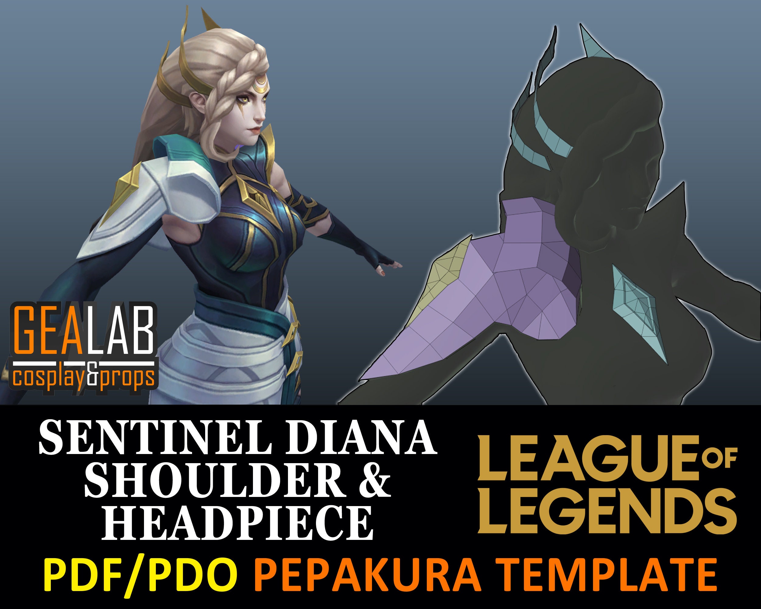 Diana Lol Cosplay - Etsy Diana Lol Cosplay - Etsy