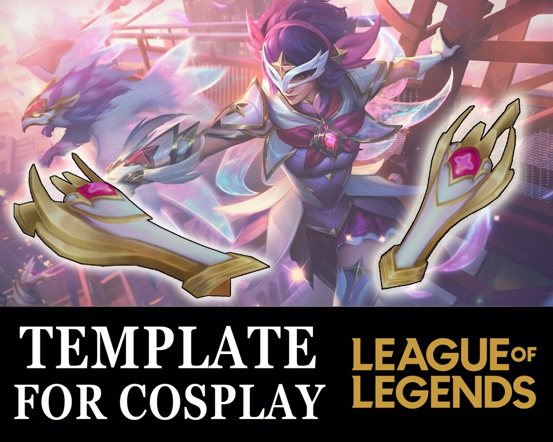 Quinn Weapons (star Guardian) Pepakura - PDF/PDO Foam Templates for ...