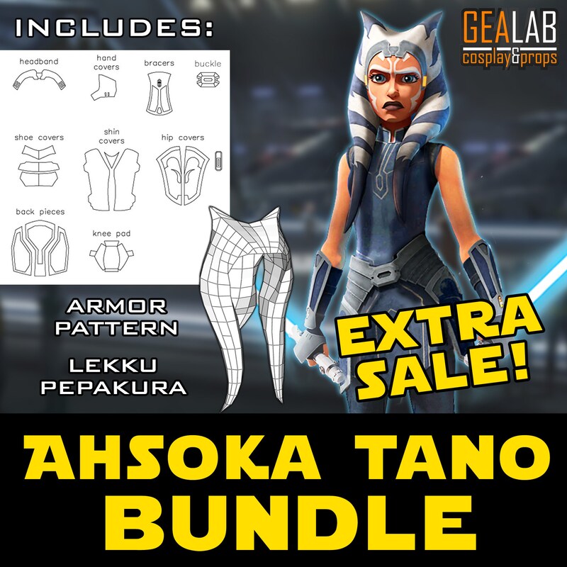 Ahsoka's Lekku - Etsy