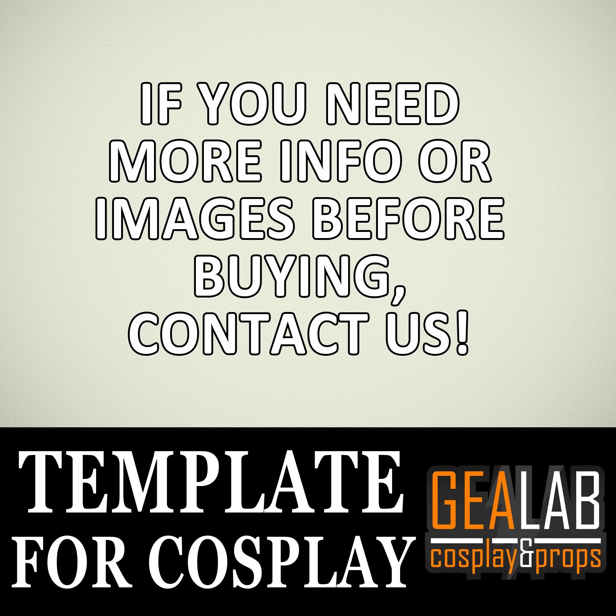 Arcane Brawler Vi Gauntlets - PDF and PDO Pepakura Foam Templates for ...