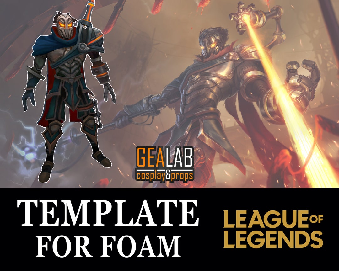 Viktor Armor Pieces Pepakura - PDF & PDO Foam Templates for Cosplay ...