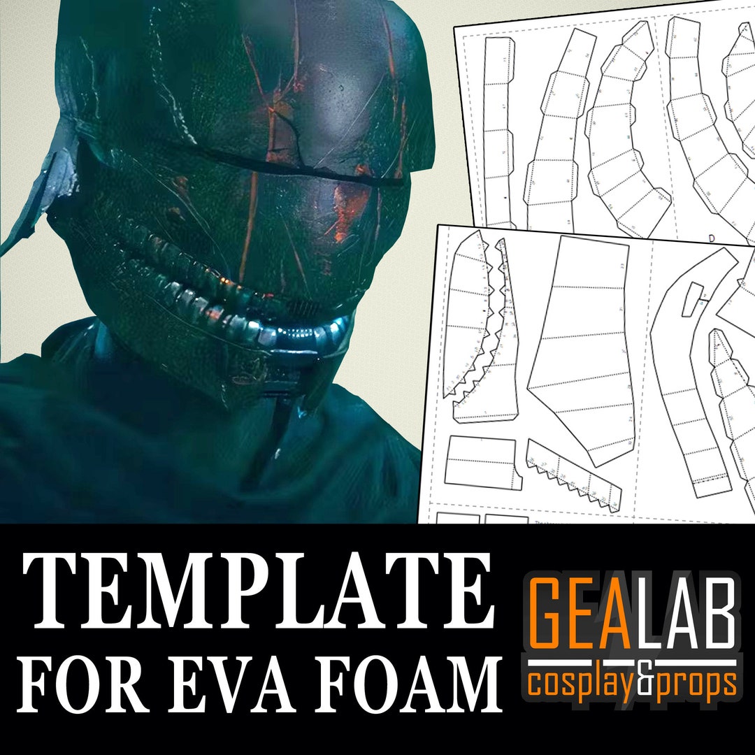 Stranger Sith Helmet Pepakura - PDF & PDO Templates for Foam Cosplay ...