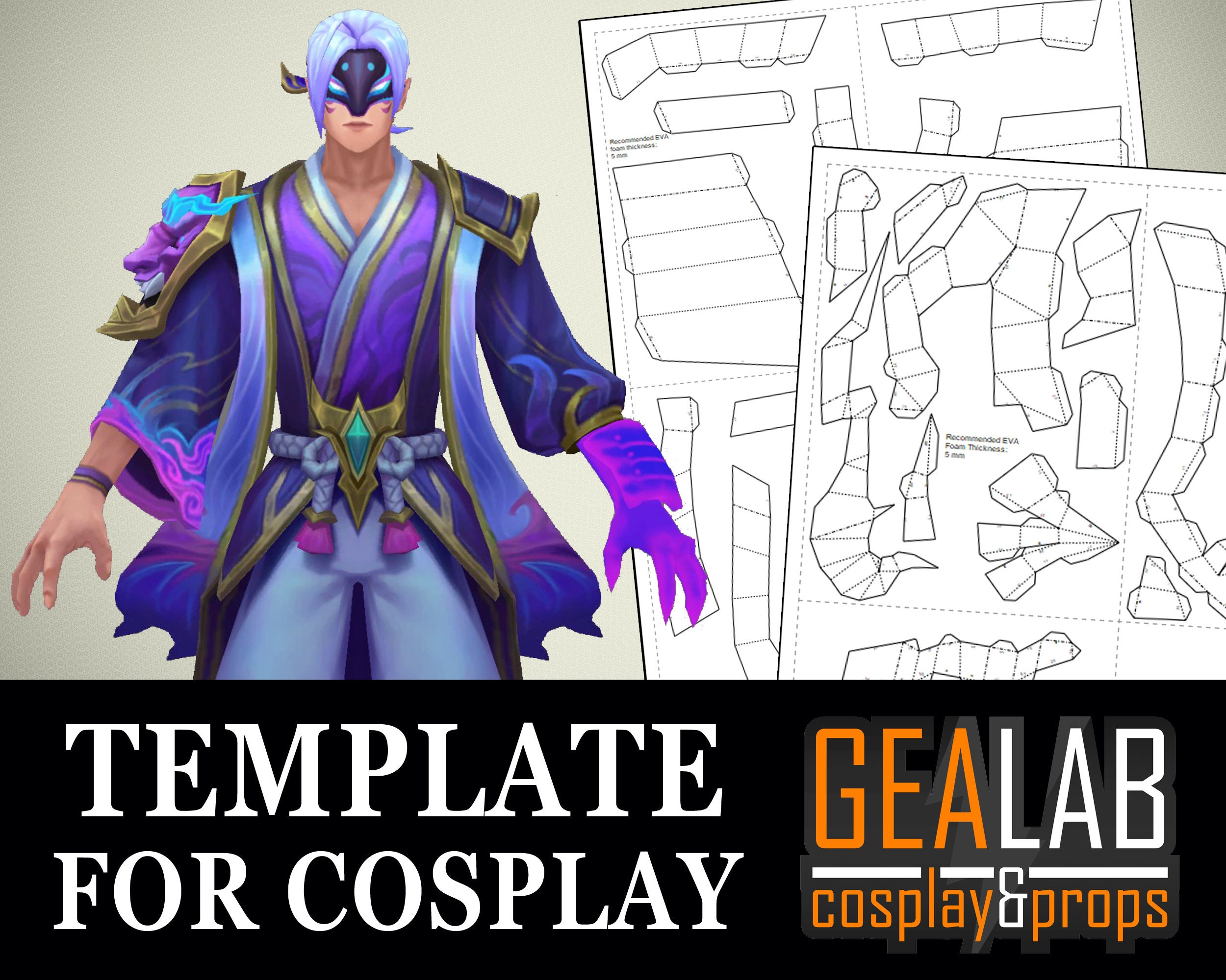 Master Yi Cosplay Bottles