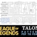 Talon Classic Skin - Pattern for EVA Foam - Template for Cosplay (lol ...