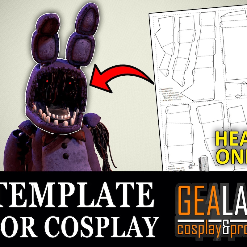 Withered Bonnie Costume - Etsy