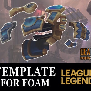 Vi Gauntlets & Accessories Pepakura - PDF/PDO Foam Wearable Templates ...