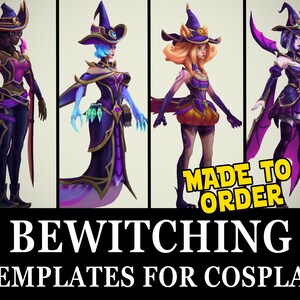 Bewitching 2022 Skins Pepakura - PDF & PDO Foam Templates for Cosplay ...