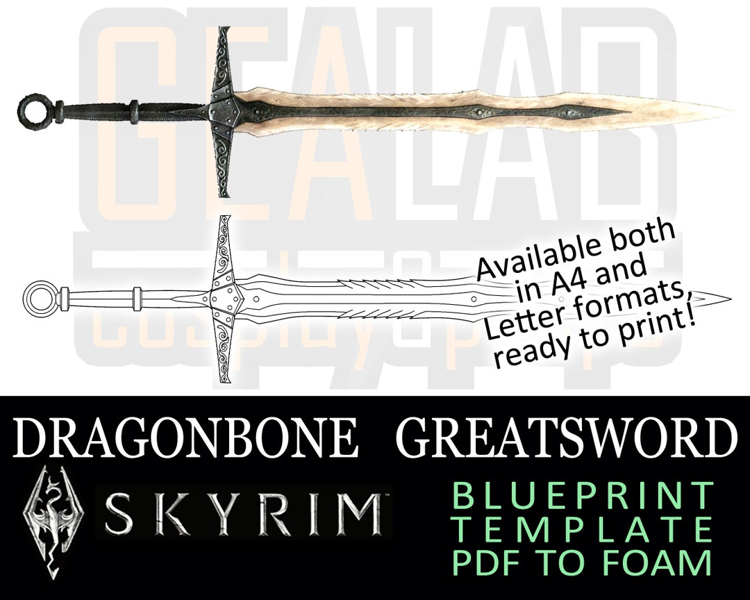 Dragonbone Sword Dawnguard