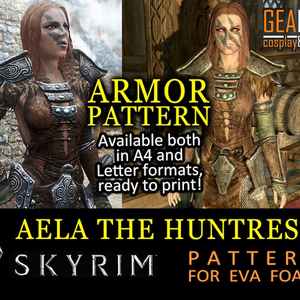 Skyrim Foam Armor Template - Etsy