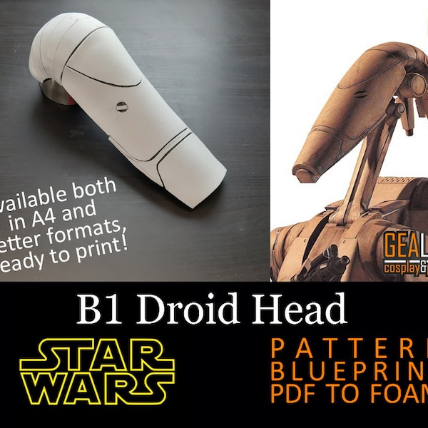 Battle Droid Head - Etsy
