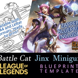 Prestige Battle Cat Jinx Weapon Blueprints, Headphones & Boot Covers ...