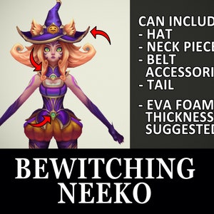 Bewitching 2022 Skins Pepakura - PDF & PDO Foam Templates for Cosplay ...