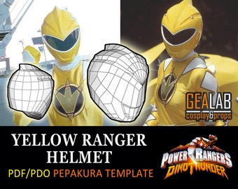 Power Rangers Templates - Etsy
