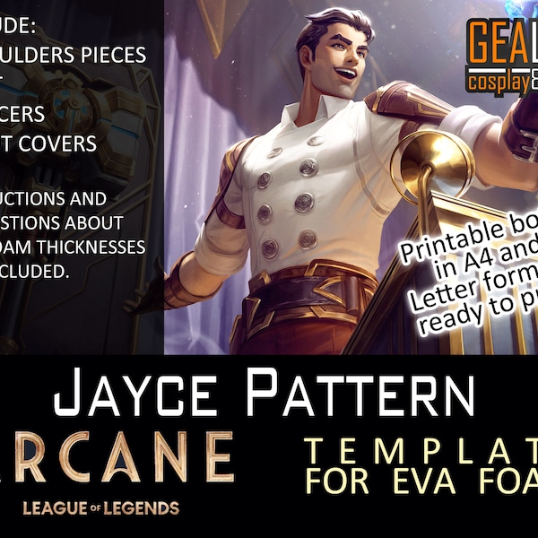 Jayce Arcane Stl - Etsy