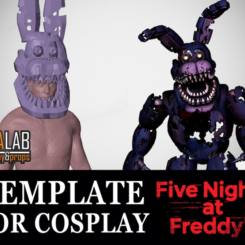 Spring Bonnie Cosplay Pattern - Etsy