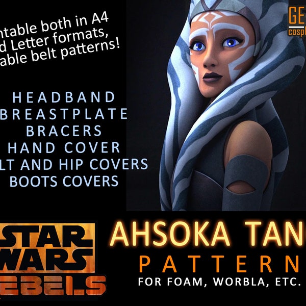 Ahsoka Sewing Pattern - Etsy