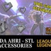 KDA Ahri Accessories - STL 3D Model for Cosplay (lol, League of Legends ...