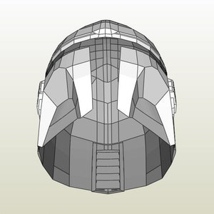 Mando Helmet Pepakura - PDF & PDO Templates for Foam Cosplay (star Wars ...