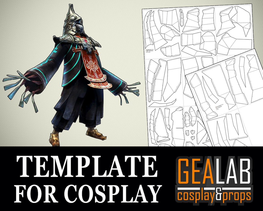 Zant - PDF/PDO Pepakura Foam Templates for Cosplay (the Legend of Zelda ...