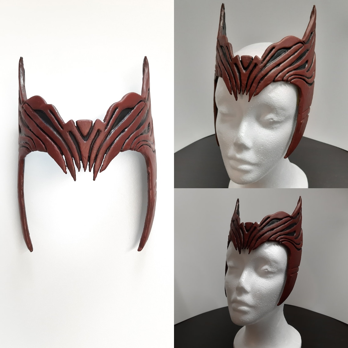 Scarlet Witch Tiara Wandavision Wanda Maximoff Costume MCU | Etsy