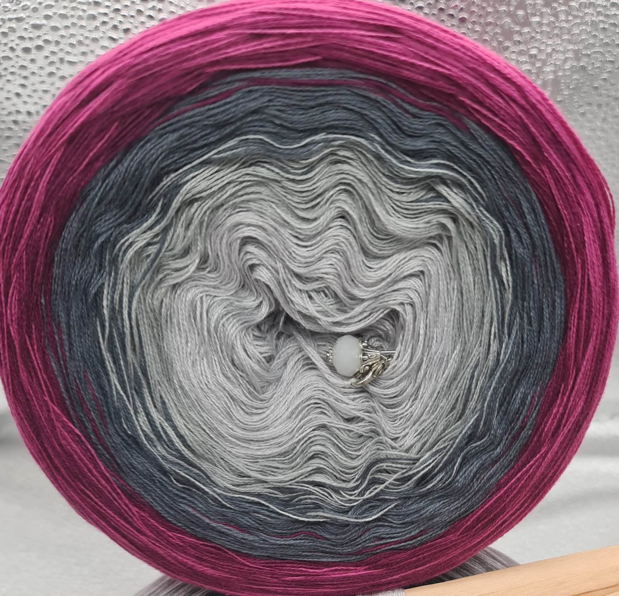 Gradient Yarn Cake, 50/50 Cotton Acrylic, astroid, Crochet/knitting ...