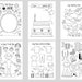 Printable Activity Sheets Bundle, 18 X Home Learning Pages, Colouring ...