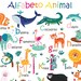 Spanish Animal Alphabet Poster Digital Download in 4 Sizes - Etsy